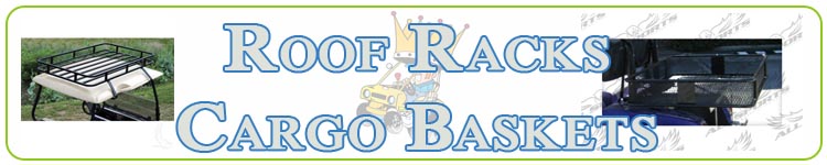 Rear Bumper Cargo Basket | Golf Cart King