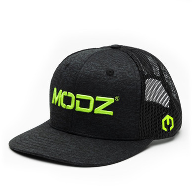 MODZ® Trucker Cap with Six Panel Flat Brim (Choose Color)