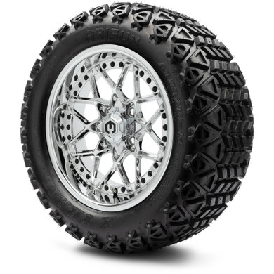 MODZ 14" Formula Chrome - Tire and Wheels Combo