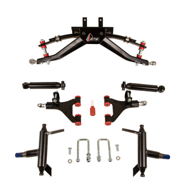 GTW Yamaha Drive/Drive2 4" Double A-Arm Front Lift Kit - golfcartking.com