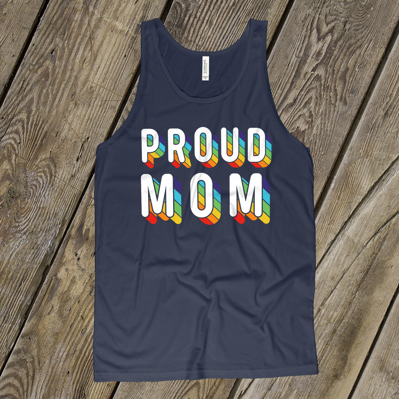 pride tank top, rainbow stl pride flowy tank