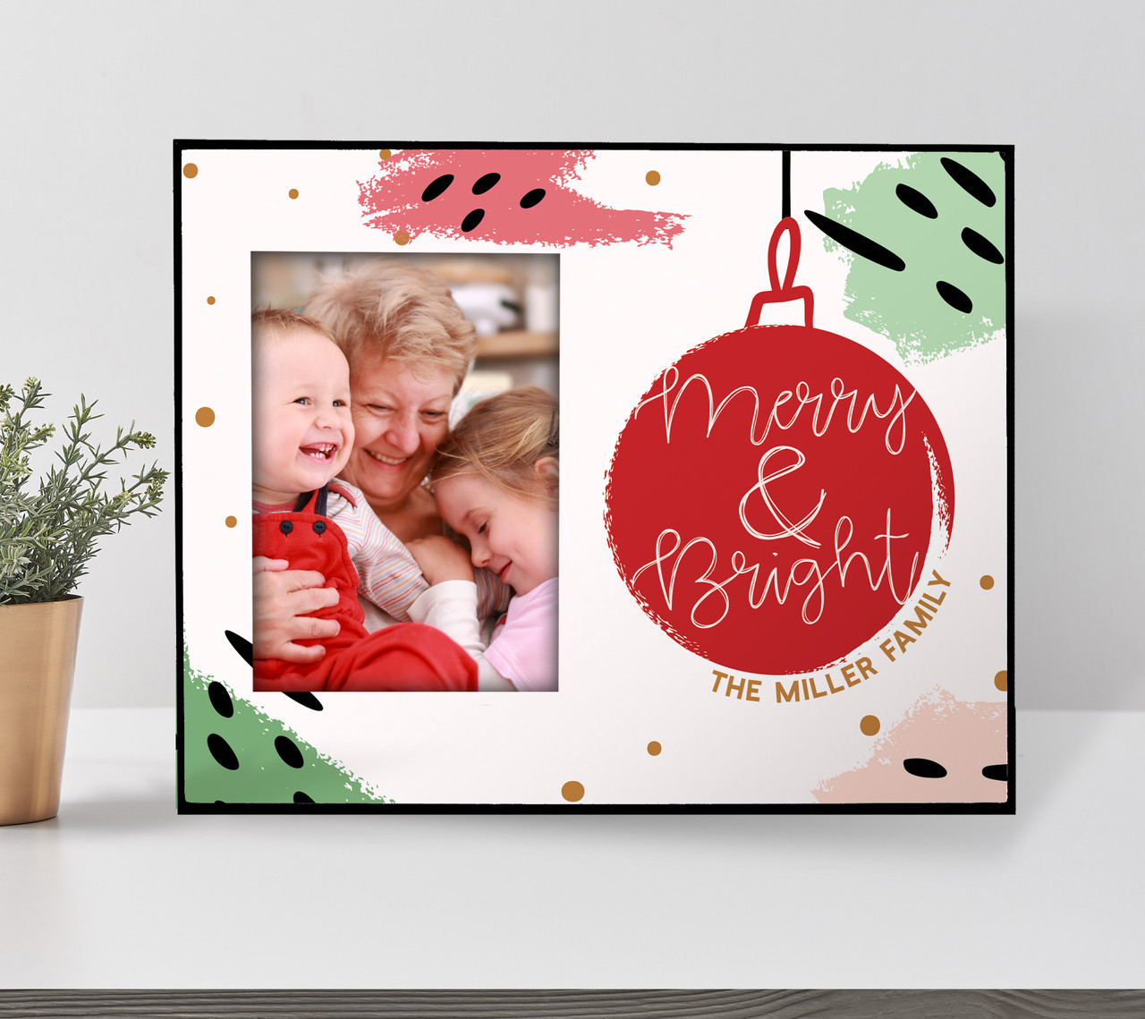 wood photo frame, grandpa fathers day gift