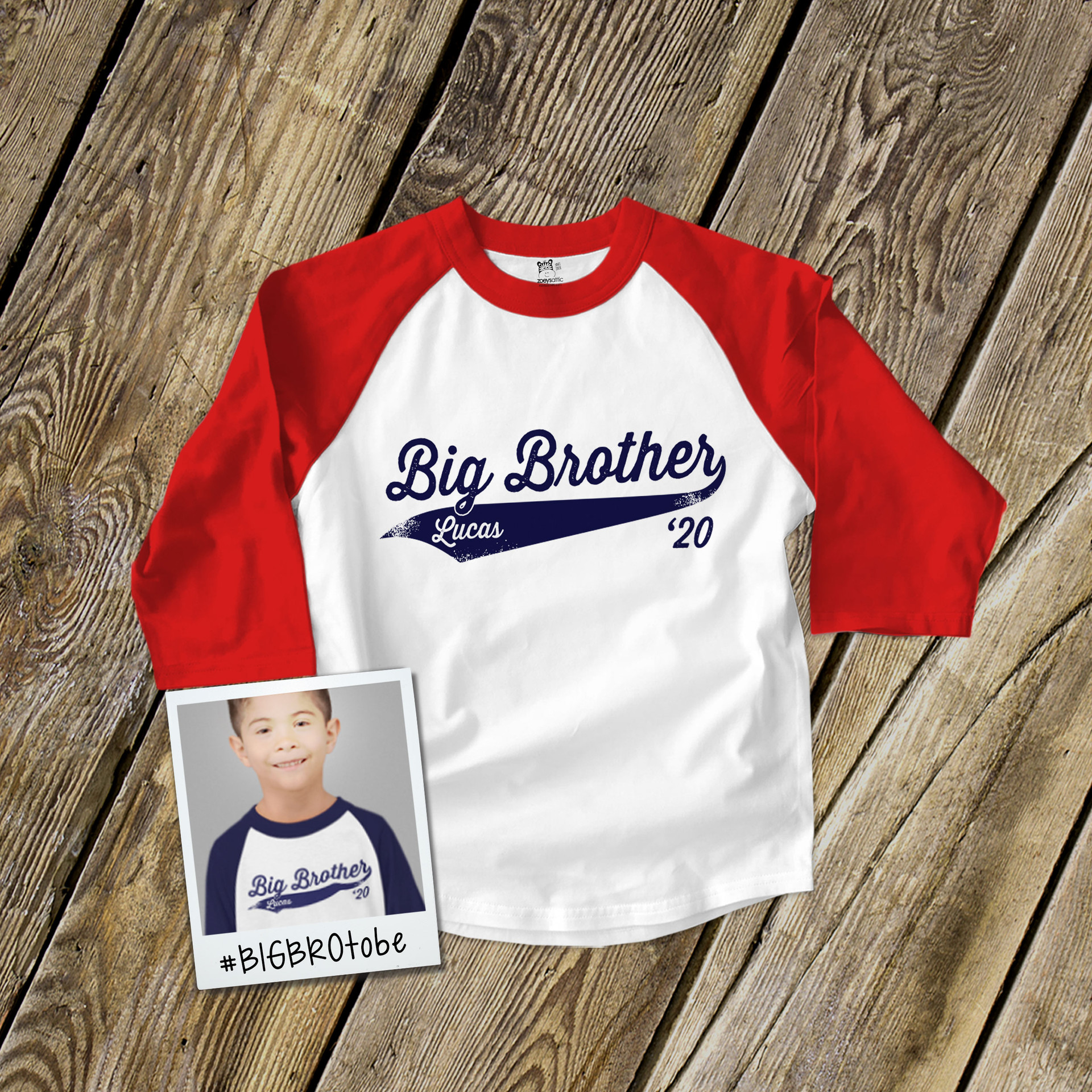 Personalized Big Brother T Shirts and Gifts