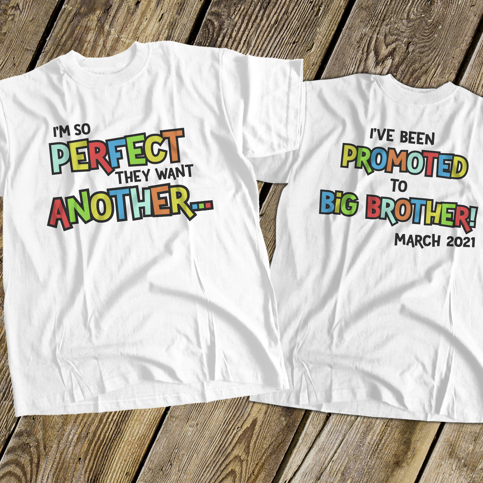 Personalized Big Brother T Shirts and Gifts