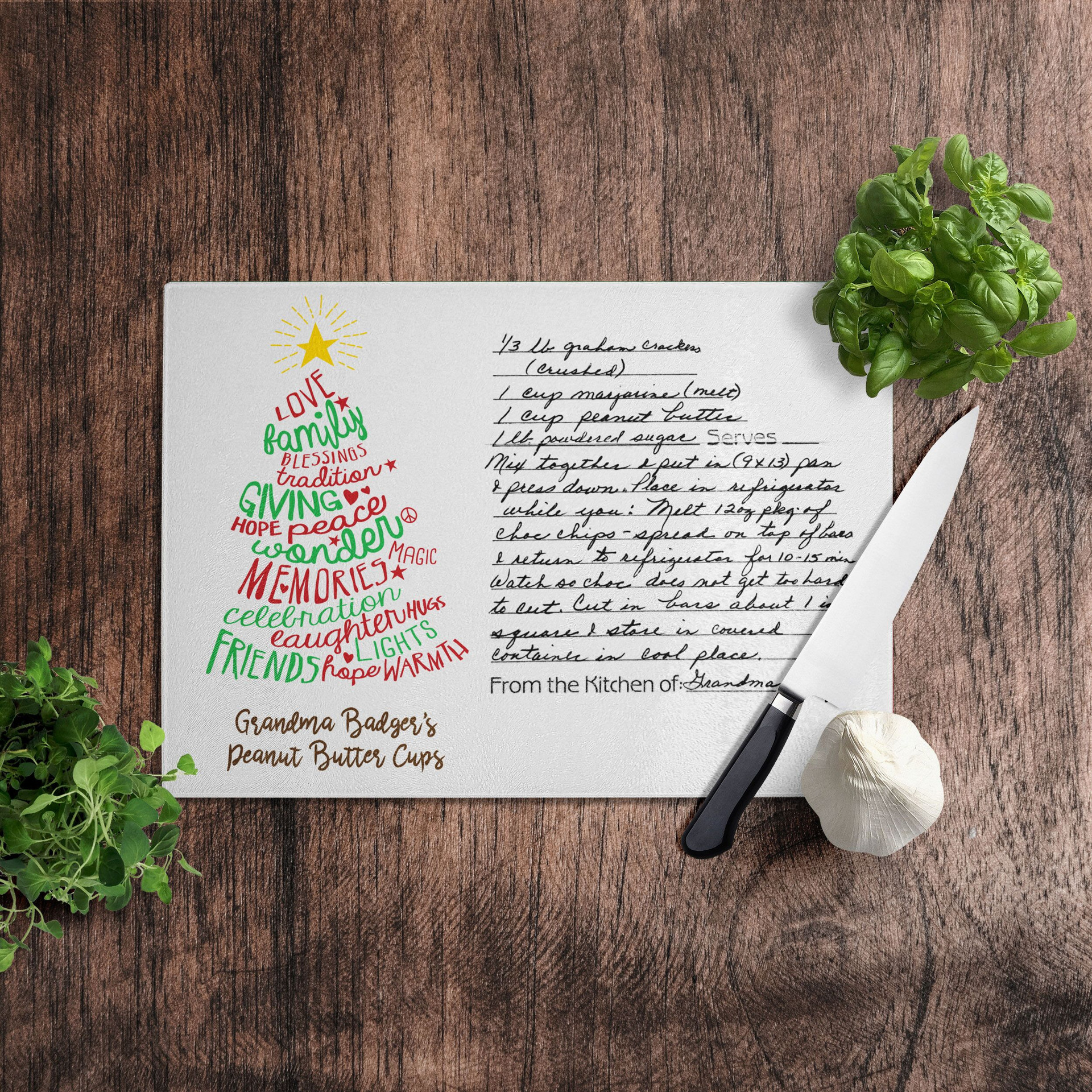 personalized apron, recipe keepsake custom adult bib apron