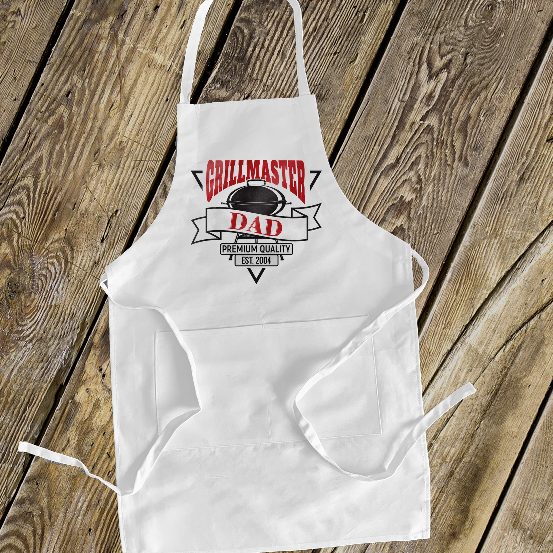 personalized apron, men love to cook, custom adult barbecue bib apron