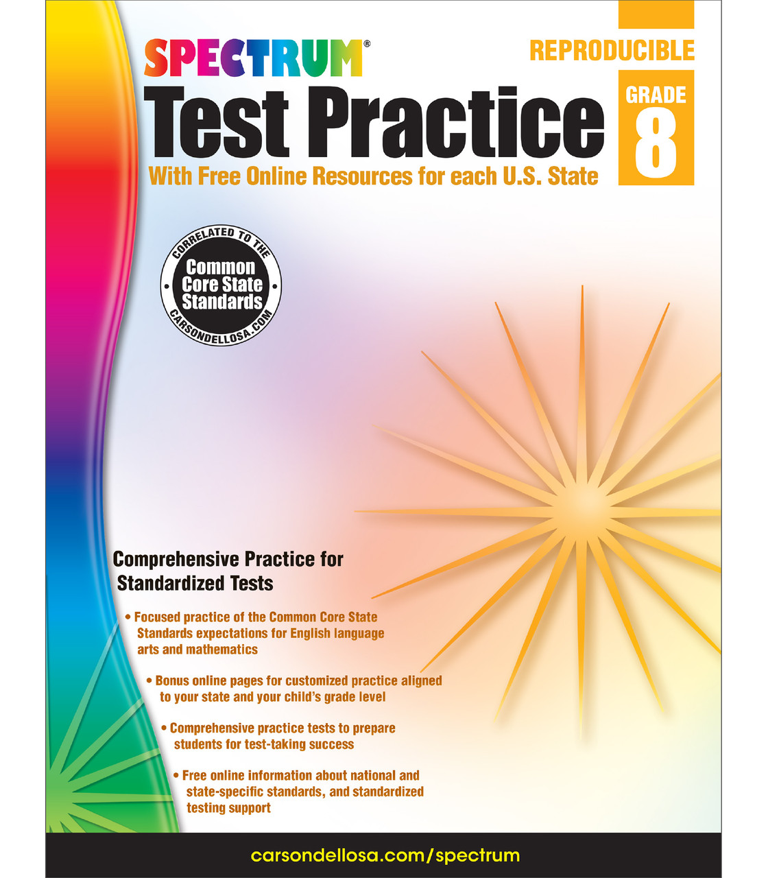 Spectrum Test Practice Workbook Grade 8 eBook