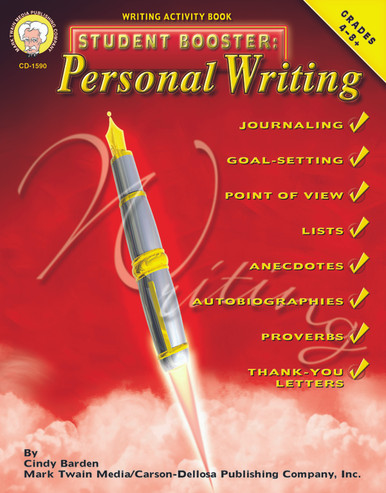 Student Booster Personal Writing Resource Book Grade 4-8 eBook