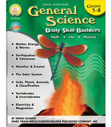 Daily Skill Builders General Science Resource Book Grade 5-8