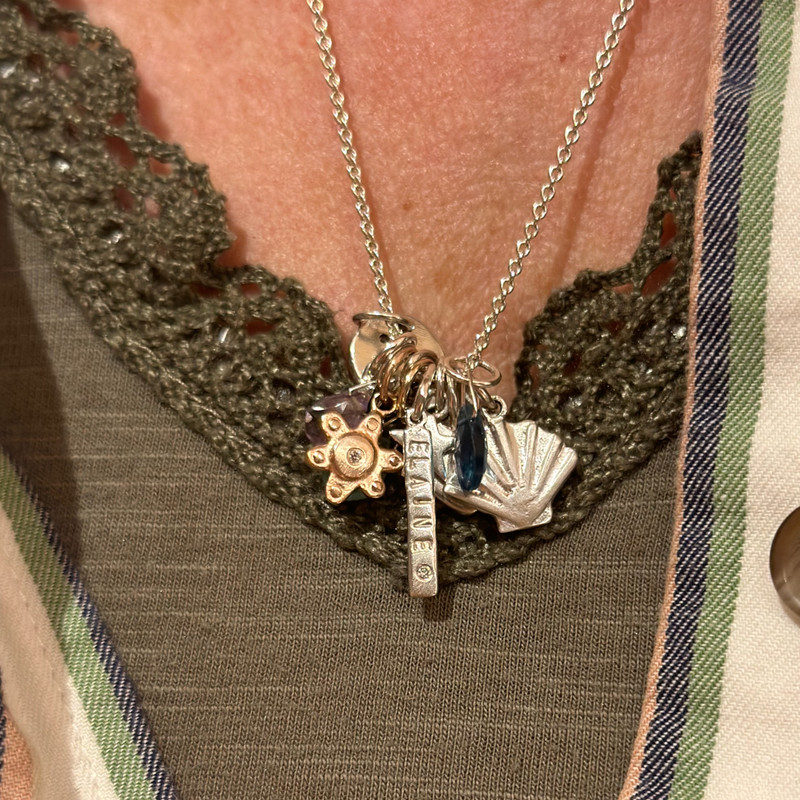 Scallop Shell Charm - Jewelry by Cari