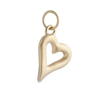 Small Open Heart - Jewelry by Cari