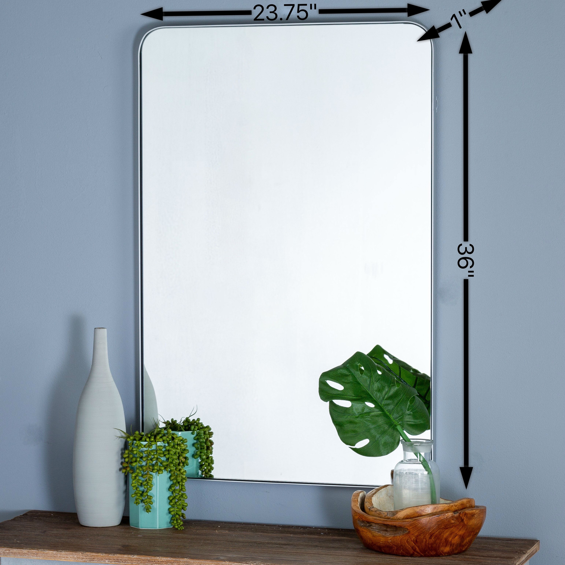 Ryne Silver Mirror - Cooper Classics