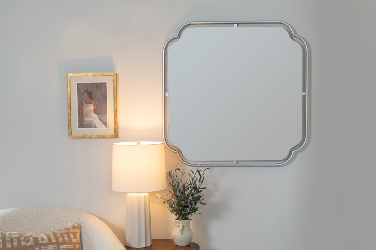 Ryne Silver Mirror - Cooper Classics