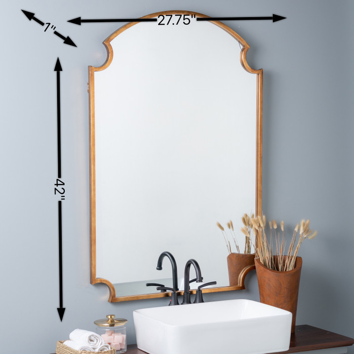 Saxton Wall Mirror - Cooper Classics