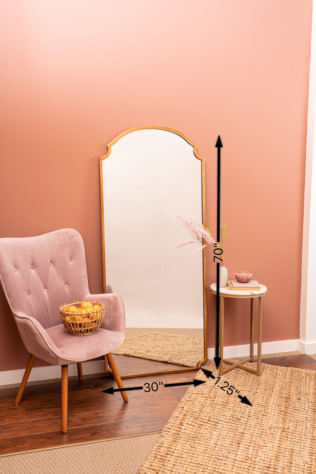 Saxton Floor Mirror - Cooper Classics