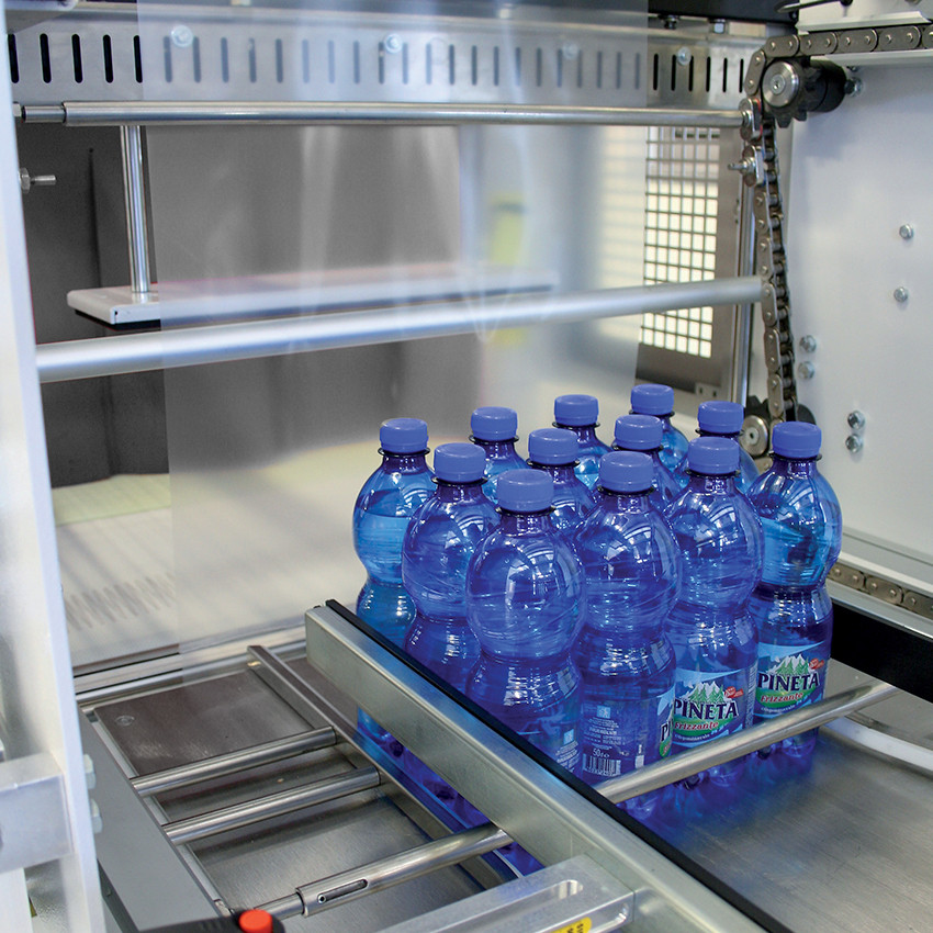 Smipack BP802AS Monoblock Automatic Shrink Wrapper with In-Line Infeed ...