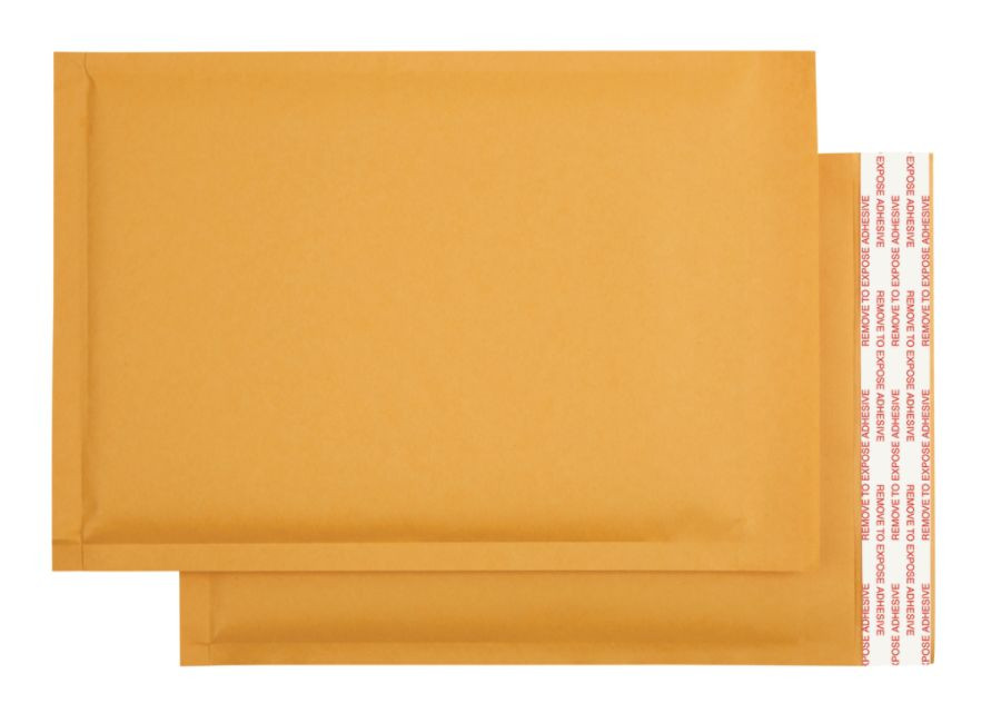 4" x 8" Kraft Bubble Lined Mailer
