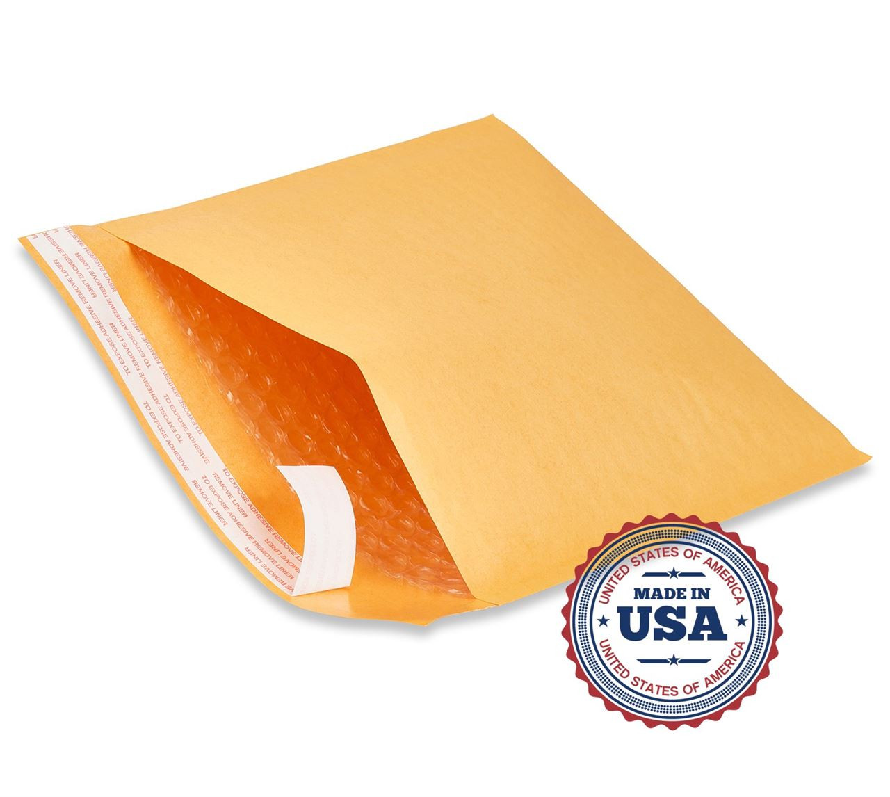 4" x 8" Kraft Bubble Lined Mailer