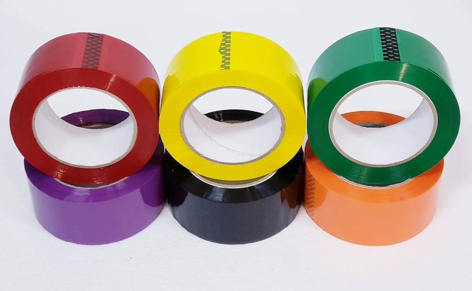 Colored Carton Sealing Tapes - Quick Pak, Inc.