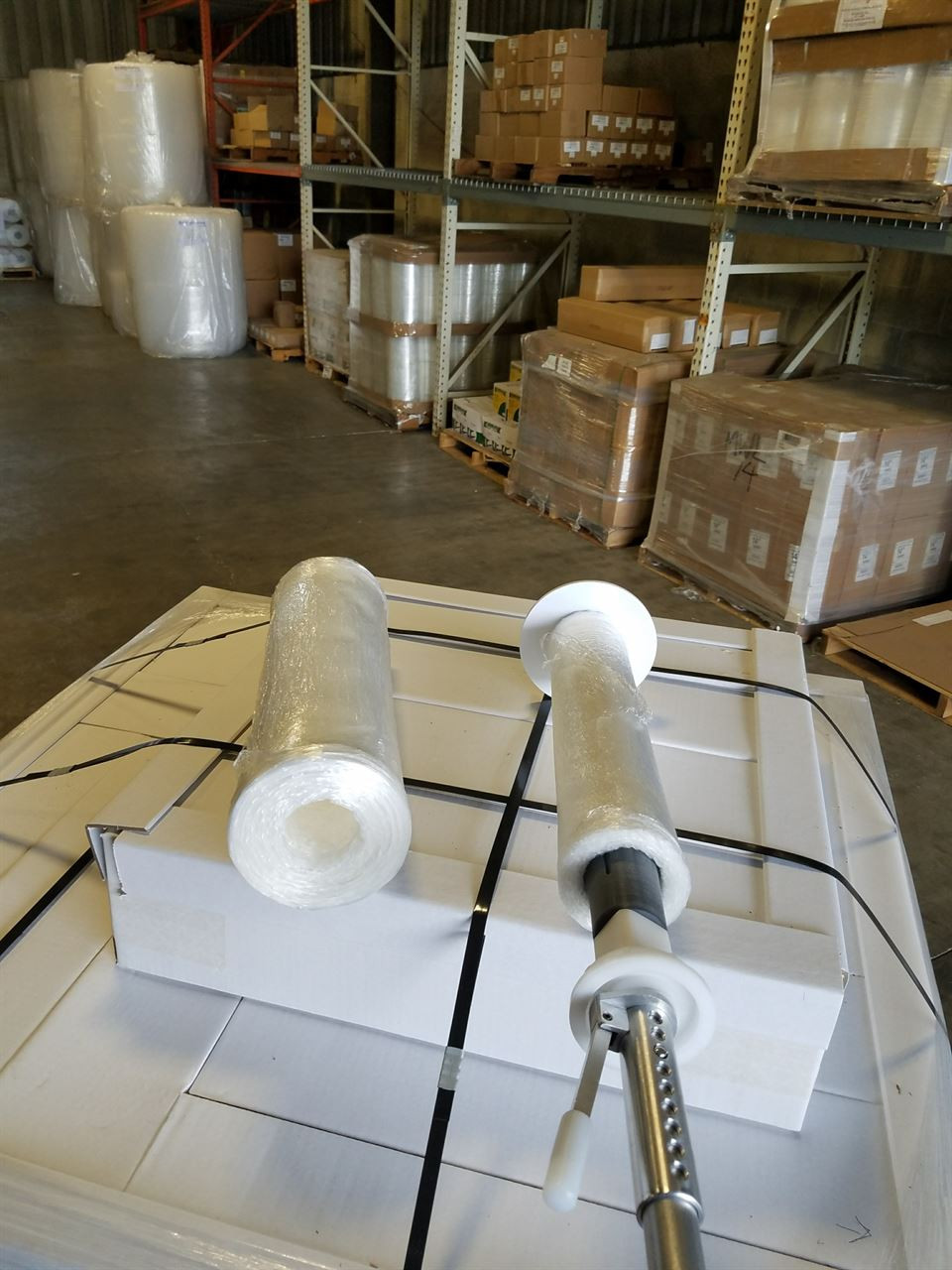 Pre-stretched Coreless Hand Wrap - Quick Pak, Inc.