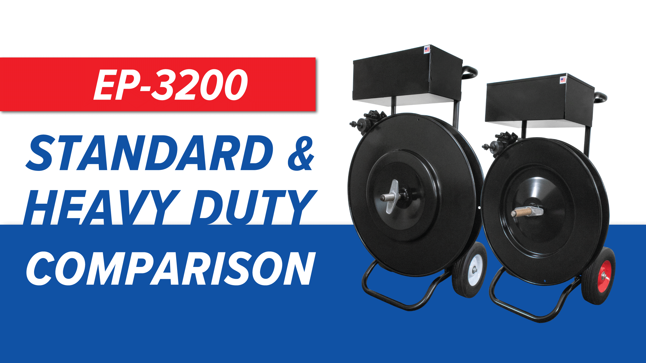 EP-3200 Premium Strapping Dispenser with Strap Troller - Quick Pak, Inc.