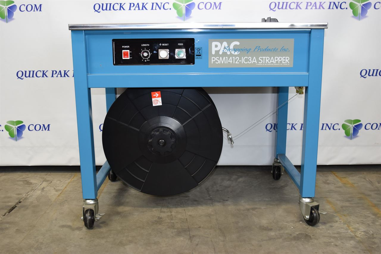PAC Tabletop Strapping Machines - Quick Pak, Inc.