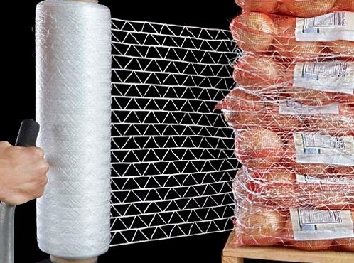 Knitted Pallet Netting - Quick Pak, Inc.