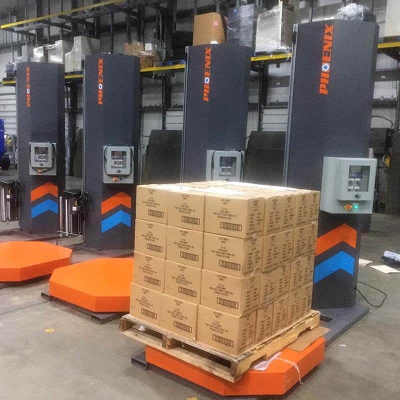 Preventive Maintenance on some Phoenix Pallet Wrappers - Quick Pak, Inc.