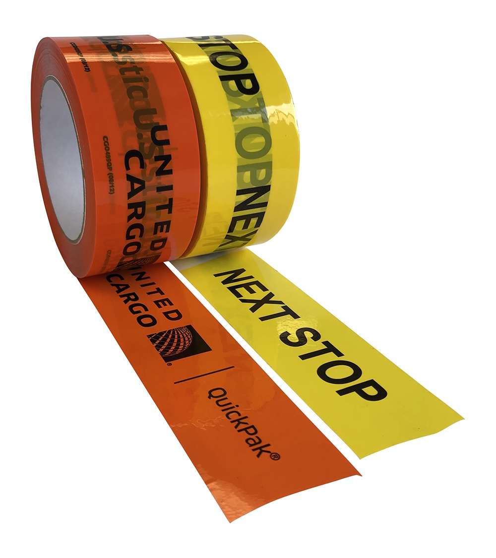 Custom Printed Tape from Quick Pak Inc - Quick Pak, Inc.