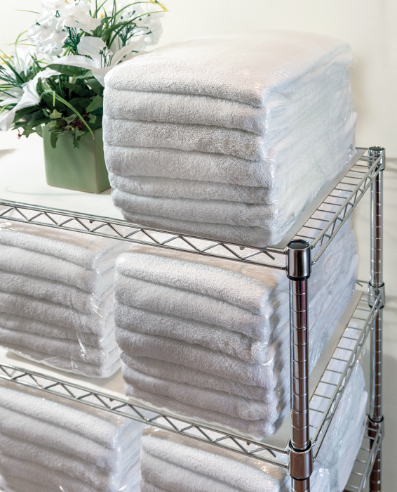 Clear PVC Laundry Wrap in Stock - Quick Pak, Inc.