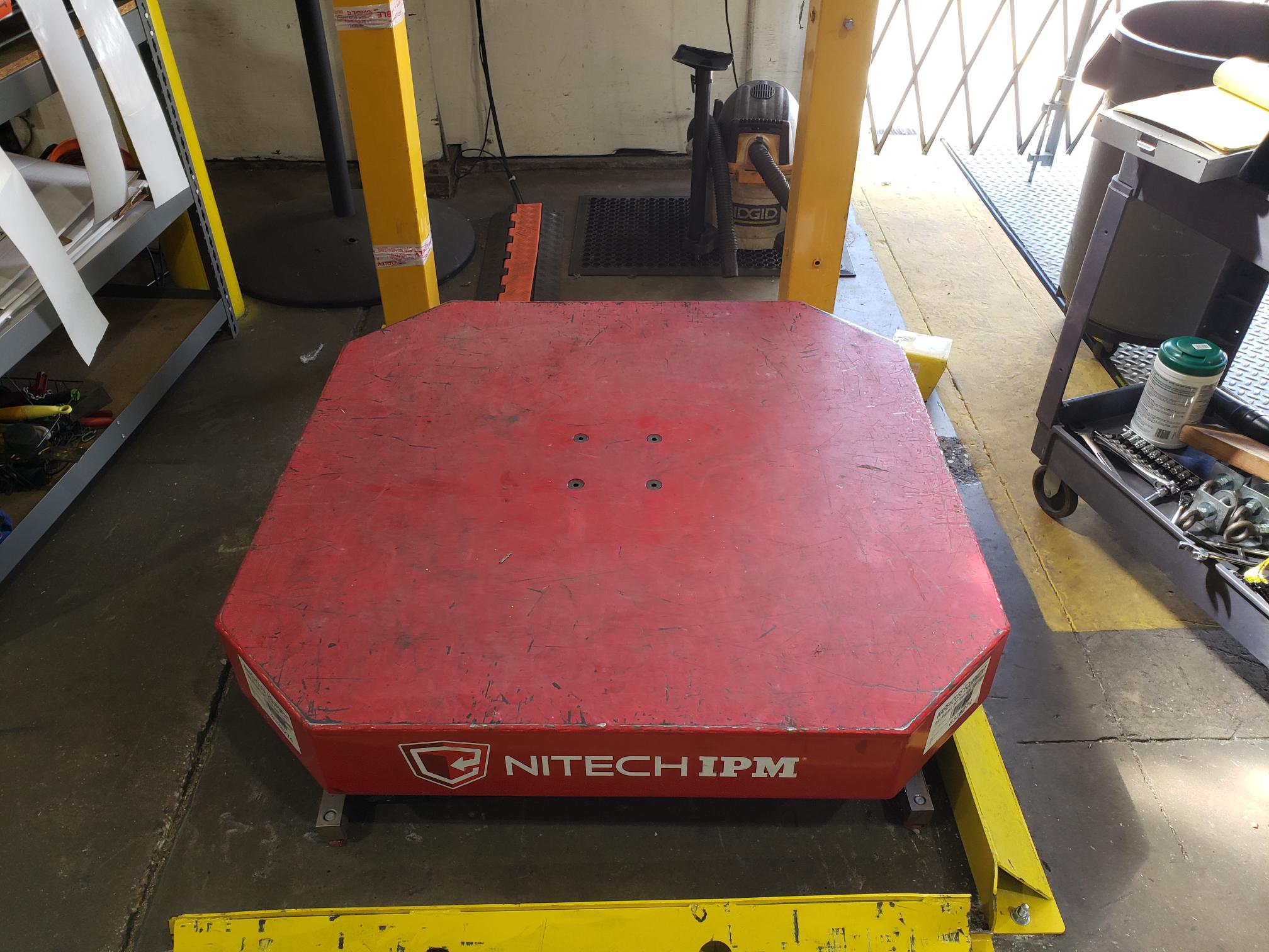 Preventative Maintenance work on three Nitech IPM Pallet Turntables ...
