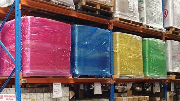 You Should Use Colored Pallet Wrap - Quick Pak, Inc.