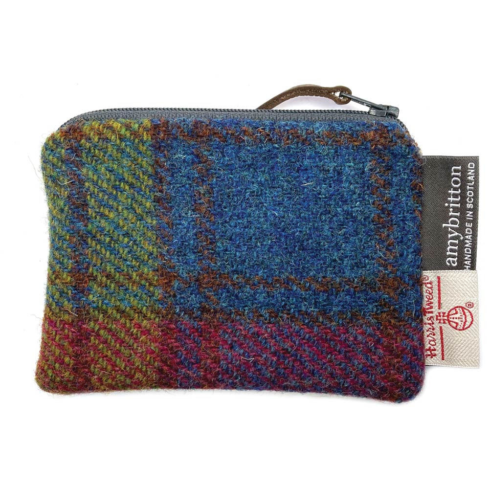 Harris Tweed Card Purse | All-purpose change purse or clutch bag ...