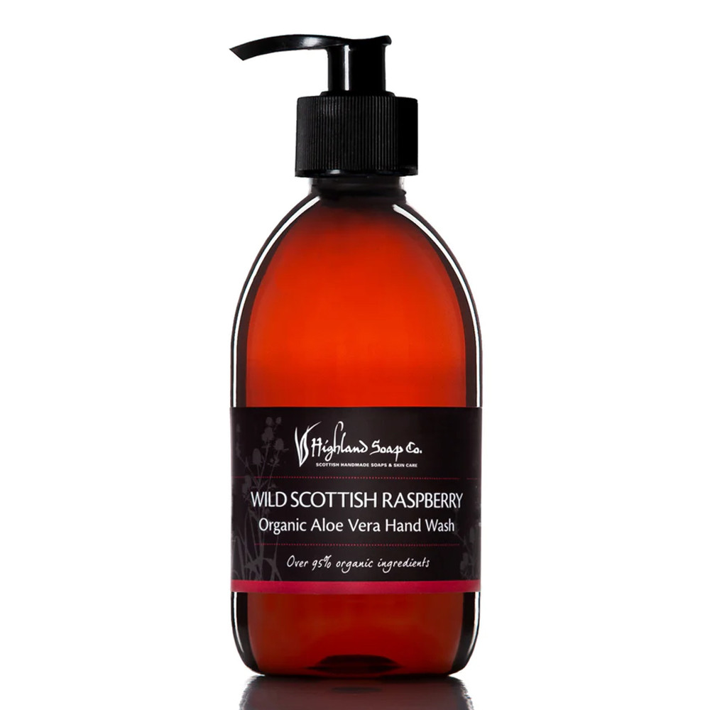 Wild Scottish Raspberry Hand Wash | All natural, organic liquid soap ...