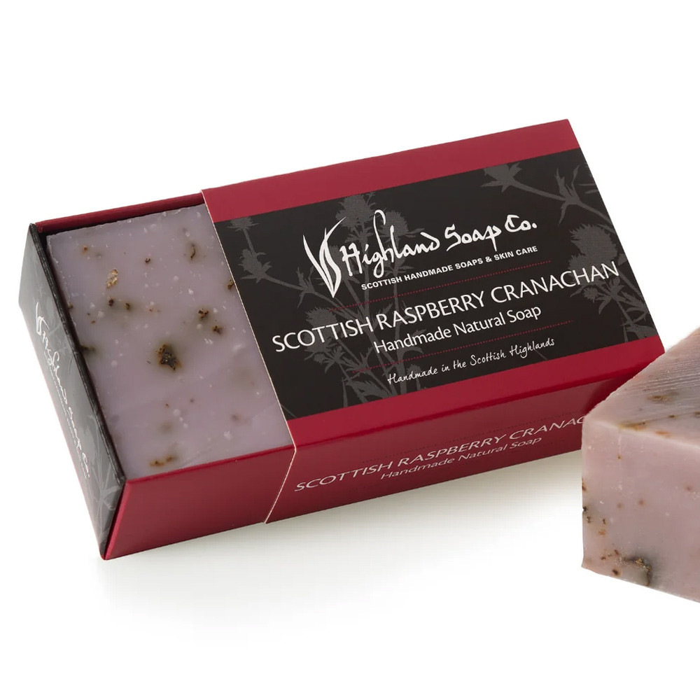 Scottish Raspberry Cranachan Natural Bar Soap | All natural, handmade ...