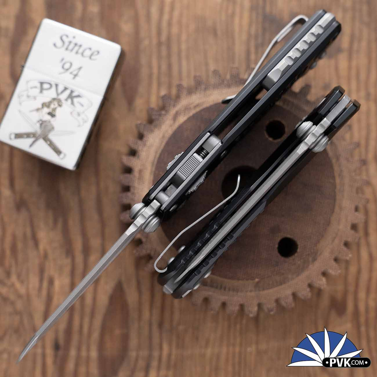 Microtech Standard Issue Mini (MSI) 210M-10APFRSPR, Apocalyptic Blade ...