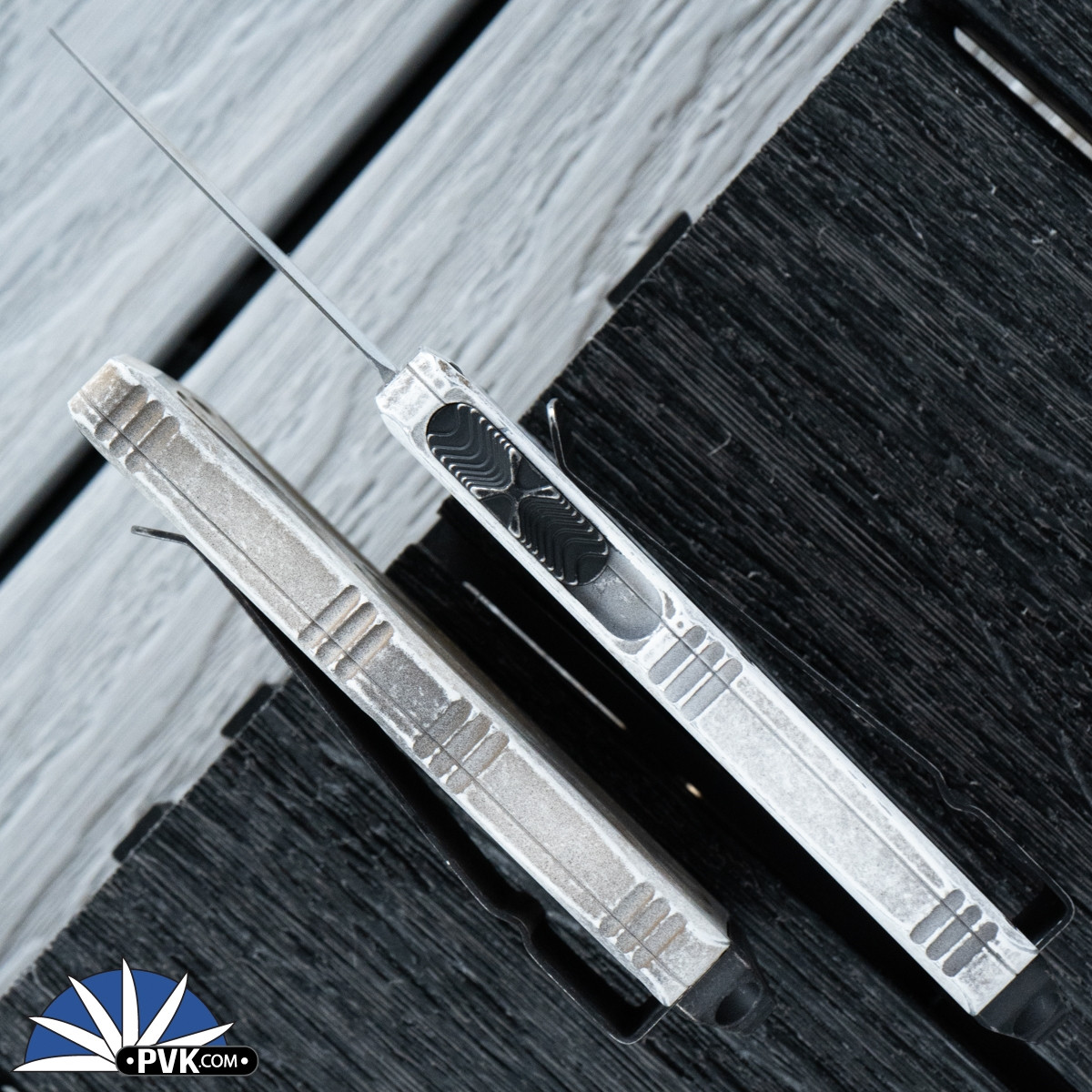 Microtech Exocet 157-1SA Double Edge Sandtrooper Blade, Sandtrooper ...