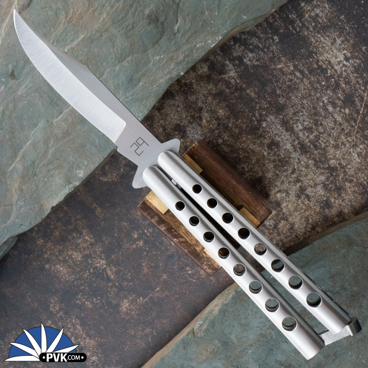 29 Knives Custom 4" S35VN Traditional Bowie, "Thin Skeleton" Channel ...