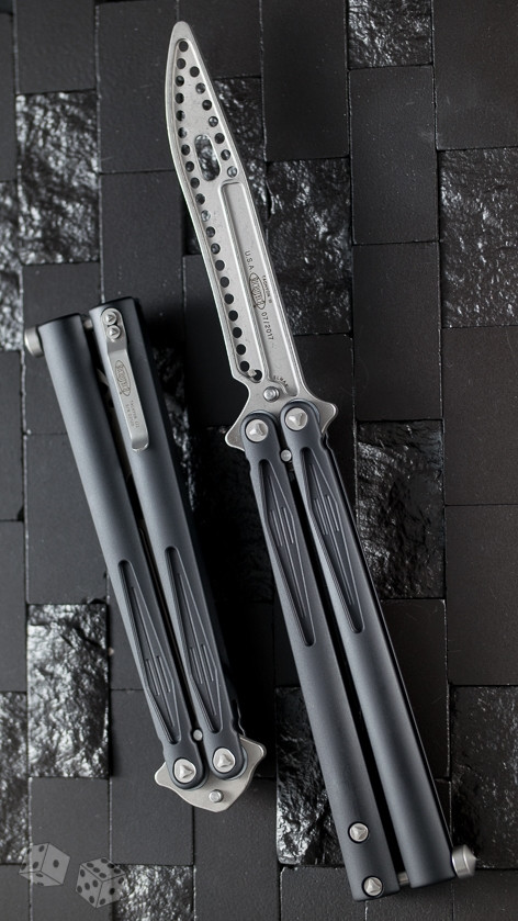Microtech Tachyon III Balisong Knife Trainer - PVK