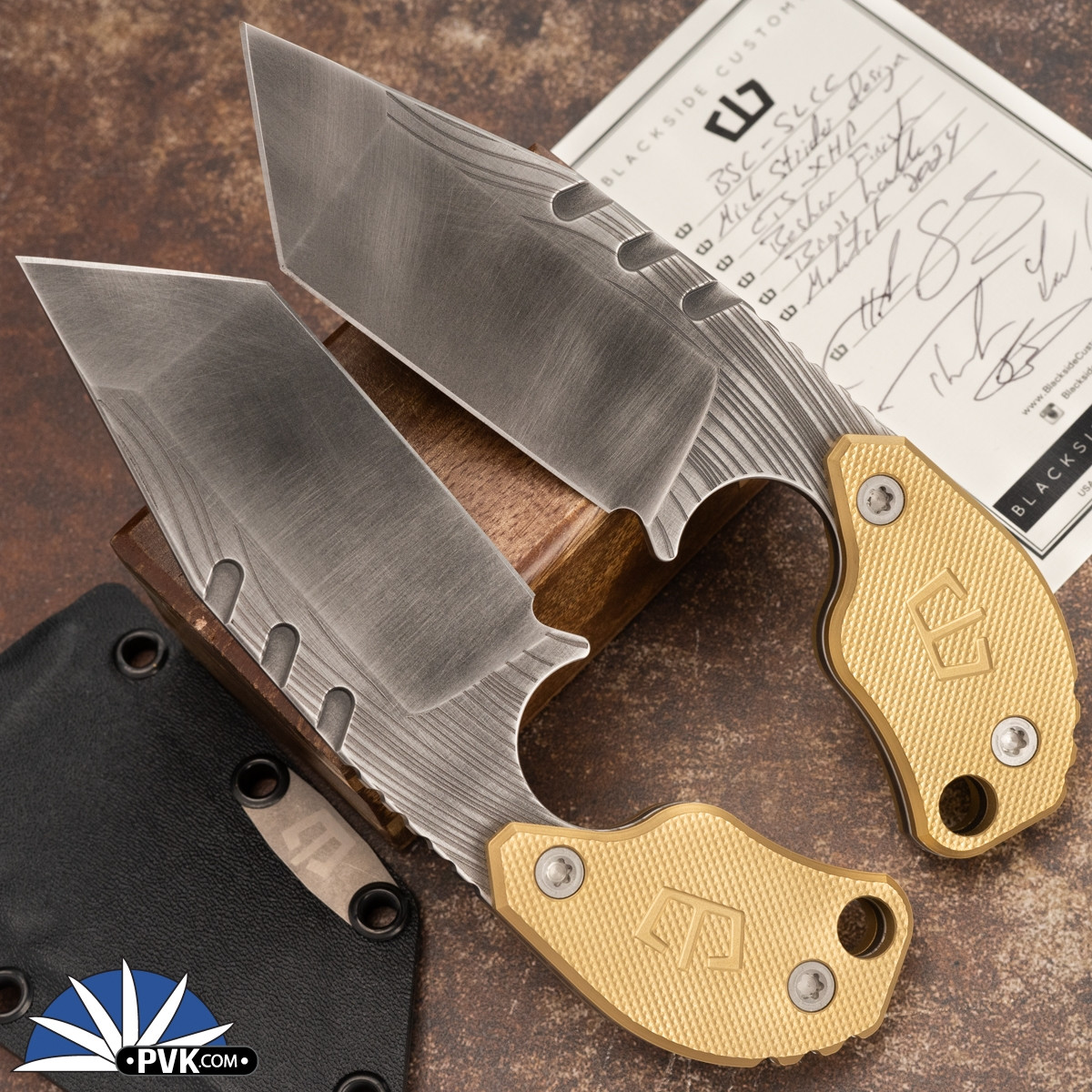 Blackside Customs, Strider Design SLCC Beskar Finish XHP, Brass Handle ...