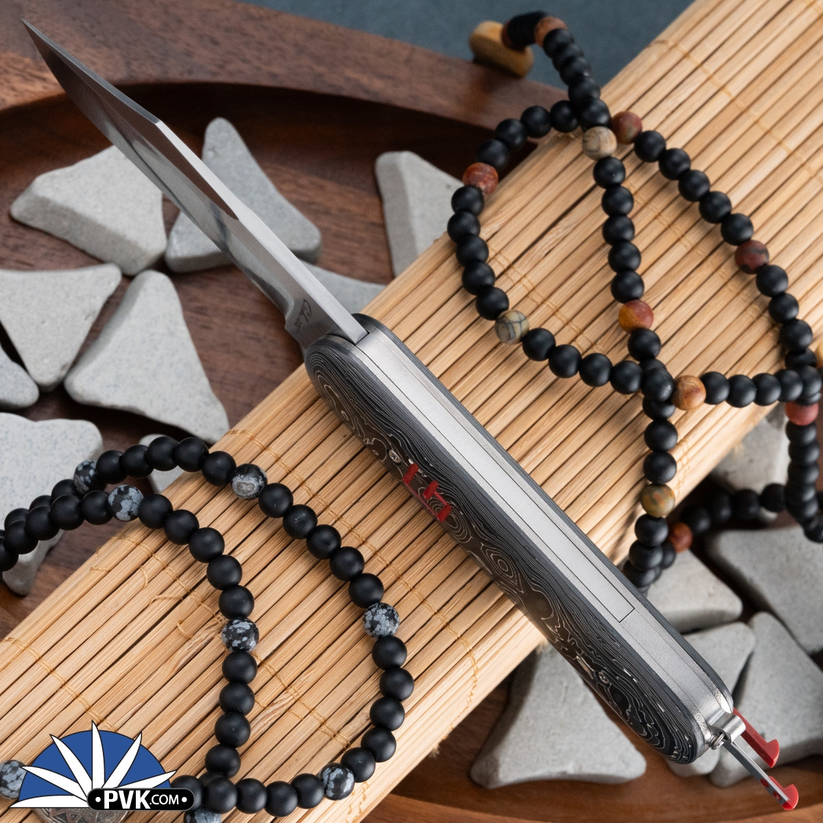 Chuck Gedraitis Custom Switch Army Auto, CPM154 Satin Clip Point W/Foil ...