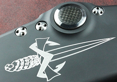 Marfione Custom Giant HALO 5 OTF Automatic Tanto - PVK