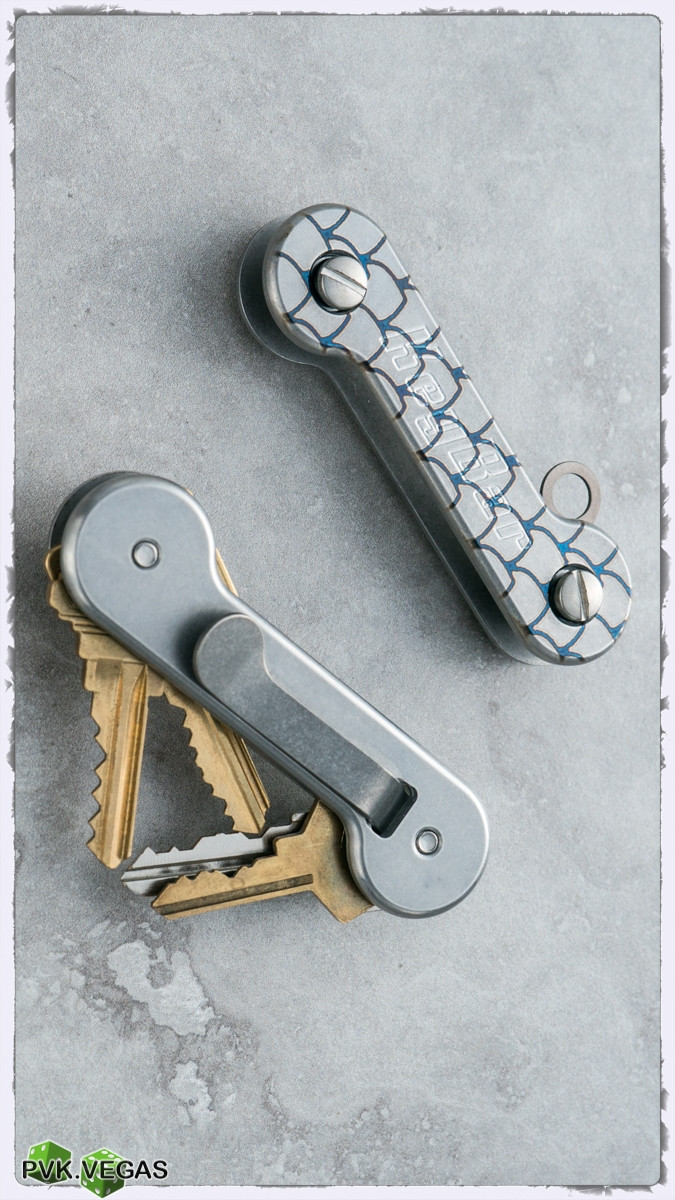 Stainless Steel Keybar PVK Custom Dragon Scale - PVK