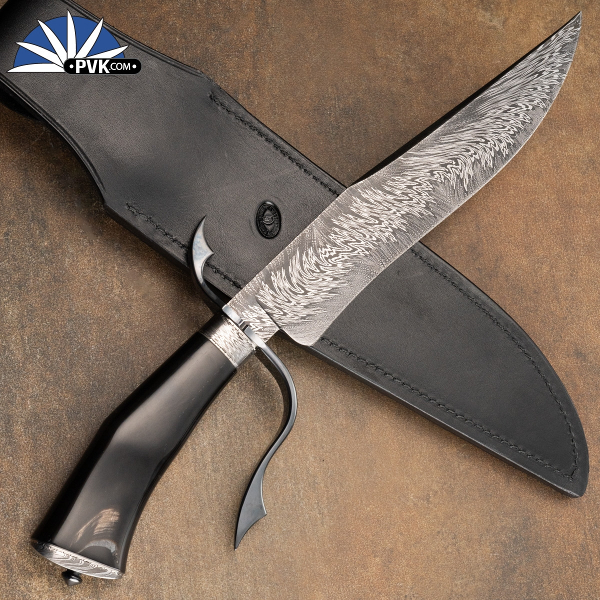 Kelly Vermeer Take Down Fighter Bowie, Shock Wave Damascus Blade, Water ...