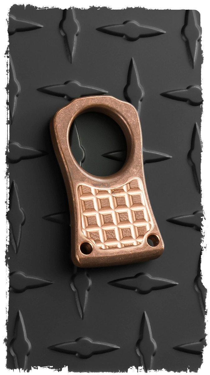 Marfione Custom Paperweight Single Finger Copper - PVK