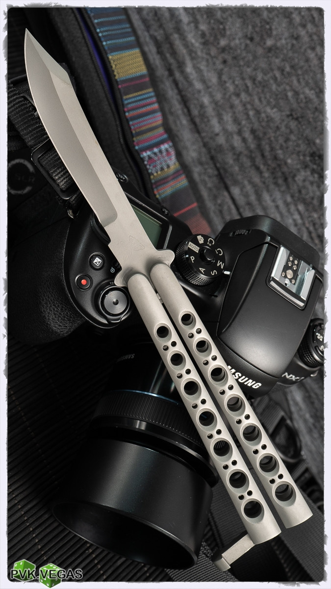 Vintage Pacific Cutlery Scimitar 4" Bali-Song by Jody Samson - PVK