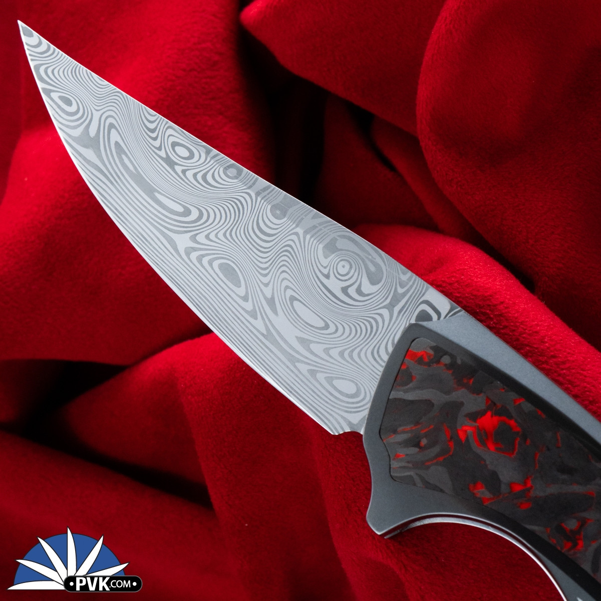 Ron Best Trilogy Concealed Dual Action, Damasteel Blade, Zirconium ...