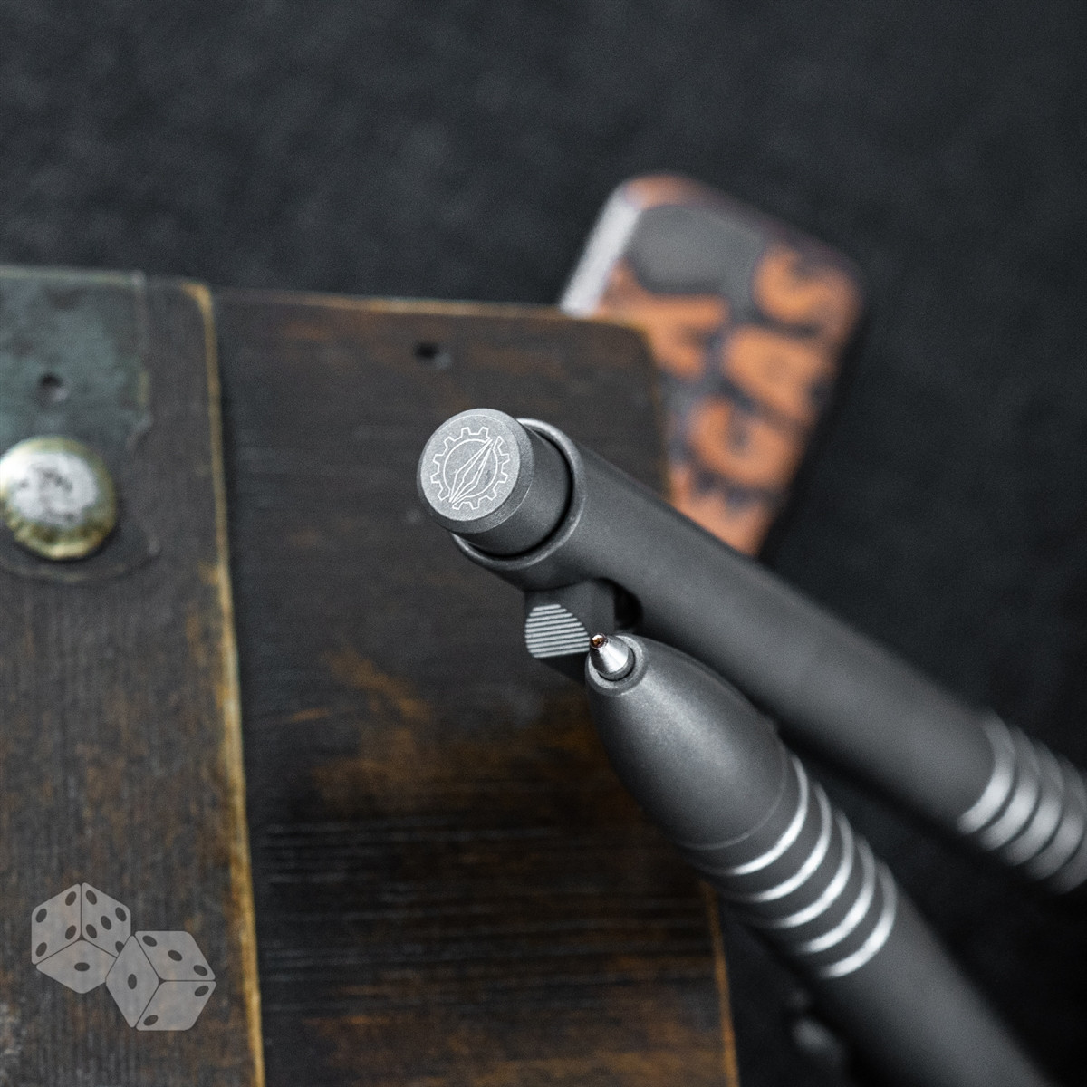 Urban Survival Gear TiScribe Pen, Full Size Titanium - PVK
