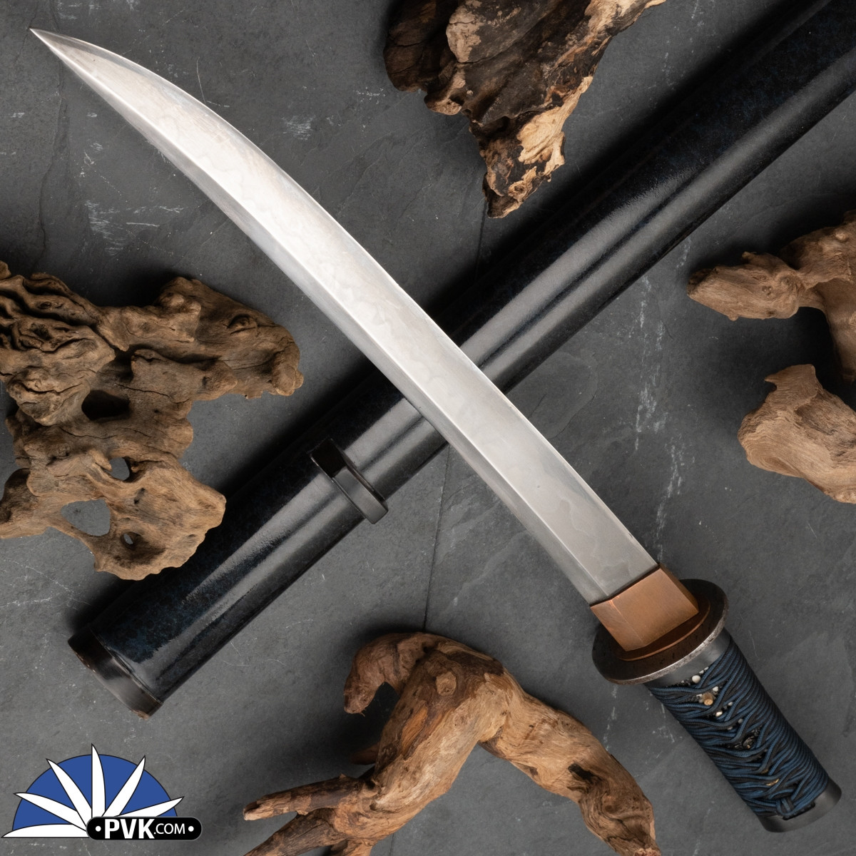 Venier Forge Matt Venier Specialty Tanto W2 With Hamon, Wrapped ...