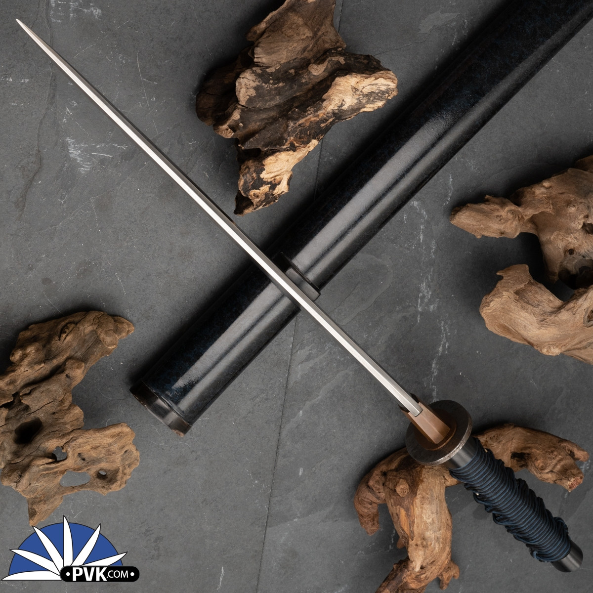 Venier Forge Matt Venier Specialty Tanto W2 With Hamon, Wrapped ...